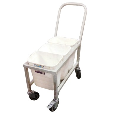 HOSPITAL MOP TROLLEY 3 BUCKET MODEL NO. ROHILLA 133 | Rohilla ...